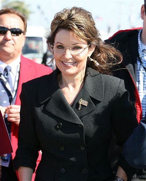 Former Alaska Governor Sarah Palin Attends The Daytona 500