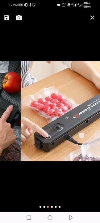 ماكينة تفريغ الهواء من الاكياس لتغليف الأطعمه من موقع علي إكسبريس