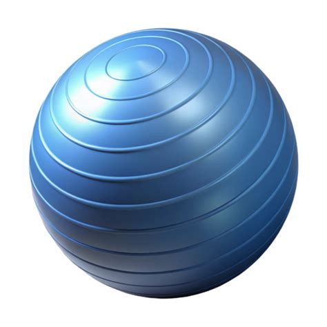 Fitness Exercise Ball Core Strengthening Balance Training 56558330 Png