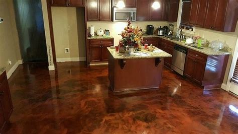 How To Stain Concrete Onfloor