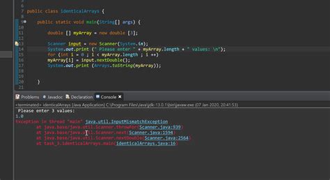Java Inputmismatchexception When Entering Double Stack Overflow Hot Sex Picture