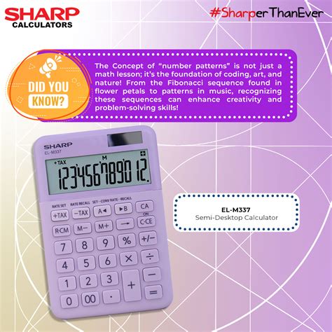 Sharp Calculators Philippines 🔍 Did You Know 🔎 The Concept Of