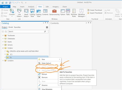 Solved ArcGIS Pro 2 5 How To Remove The Added Folders By Esri Community