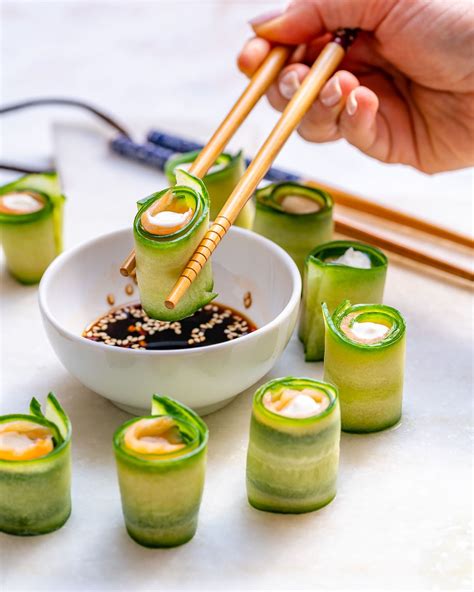 Cucumber Roll Ups Artofit