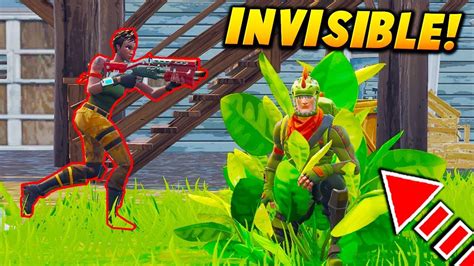 Invisible Camouflage Skin Troll Fortnite Battle Royale Trolling