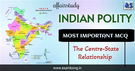 The Centre State Relation MCQ
