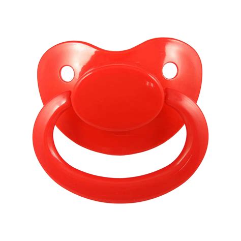 Sized Pacifier Dummy For Soothing And Snore Reduction Large Handle And