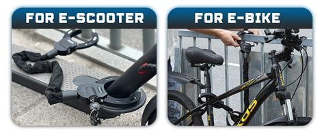 Honszex Scooter Lock Bike Locks High Security With Key 36