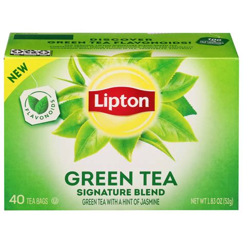 Save On Lipton Signature Blend Green Tea Bags Order Online Delivery