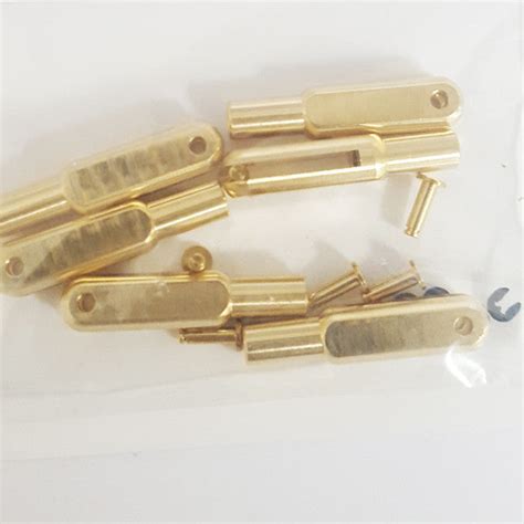 Brass Clevis L 23 Mm Slot Width 1 6 Mm Pin Ø 1 6 M2 Flightcomp