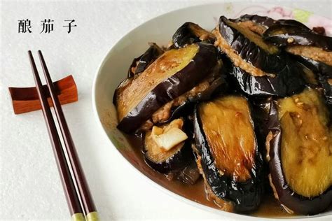 【煎酿三宝之～酿茄子的做法步骤图】艾麦芬小厨下厨房