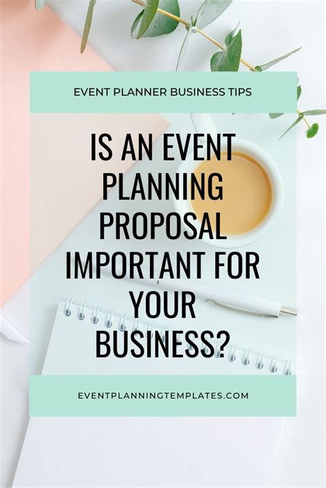 5 Rules For Writing An Event Planning Proposal