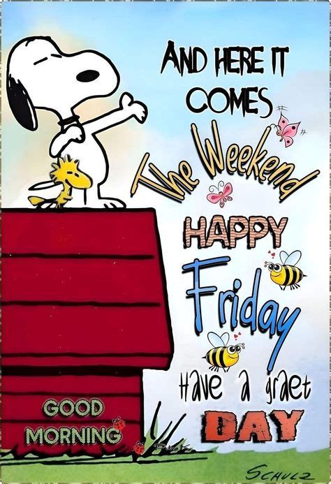 Happy Friday Snoopy