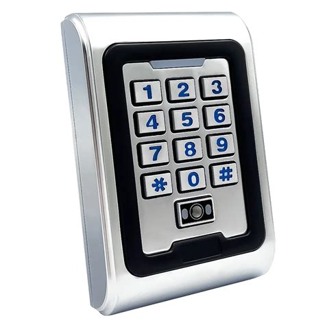 Keyboard Qr Code Rfid Card Reader 13 56mhz Wg26 34 Metal Keyboard Rfid