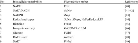 Real Time Intracellular Metabolite Fluorescence Detecting Techniques