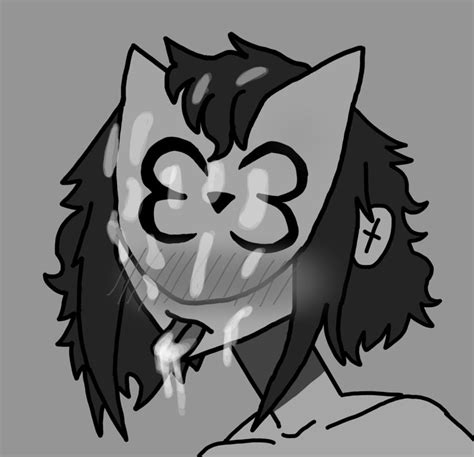 Rule 34 Black Hair Blush Cum In Mouth Cum On Face Gorillaz Grayscale