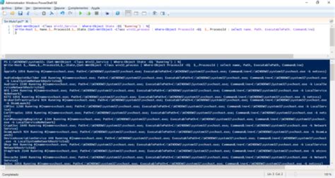 Analizar Servicios Con Powershell Operating Systems Scripting