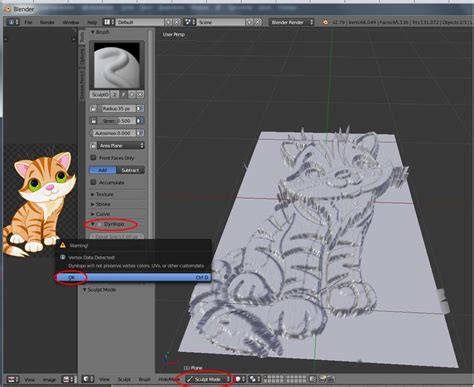 D Printers How To Create In Blender A D Model For Milling Based On A Bitmap Image