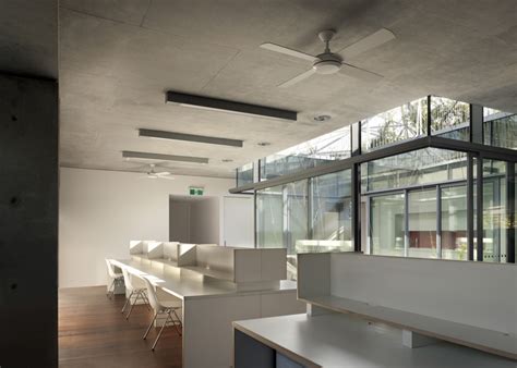 Angular Steel Canopy Covers Community Centre By Collins And Turner