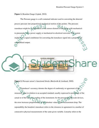 instrumentation system assignment lab report example topics and well