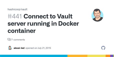 Connect To Vault Server Running In Docker Container Issue