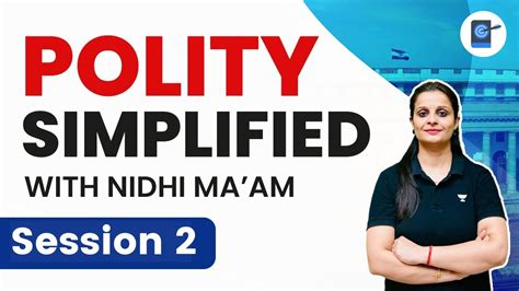 Polity Simplified Lecture 2 Motions In Indian Parliament Nidhi Dhaka Youtube