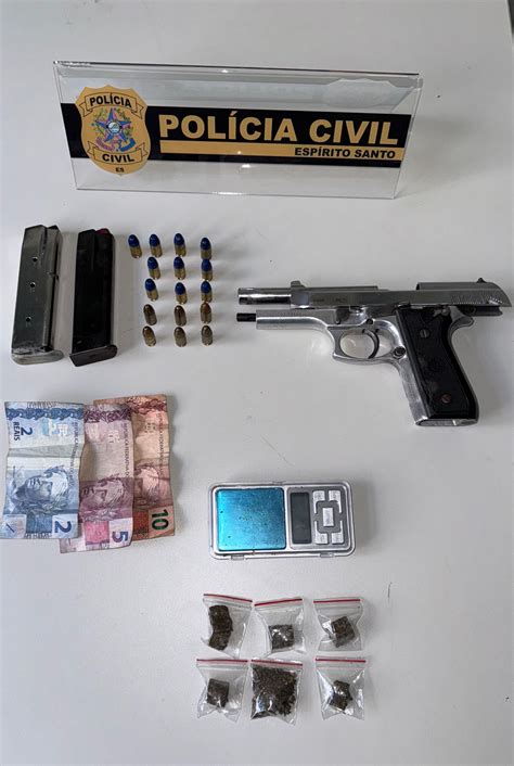 Pces Operação Conjunta Contra Tráfico De Drogas Apreende Arma E