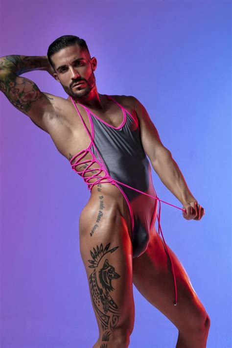 Bodysuit Eros Gris Con Rosa NeÓn Phnix