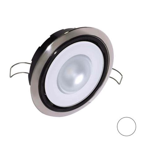 Positionable Mirage Led Down Light In White Lumitec New Wire Marine