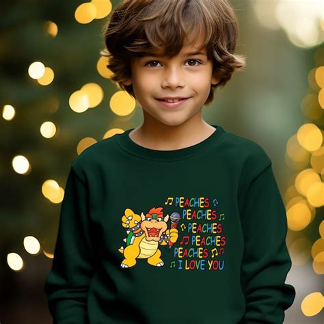 Mario Bowser Hoodie Etsy