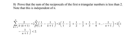 Solved 1 Prove That X 2 Krn N K1 8 Prove That The Sum