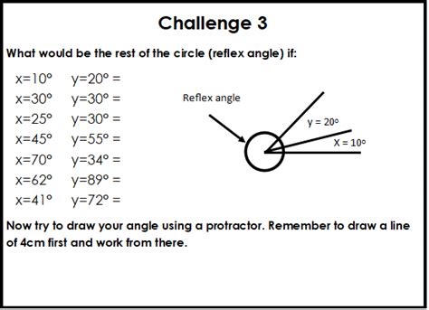 Year 5 Maths Finding Missing Acute Obtuse And Reflex Angles Worksheet