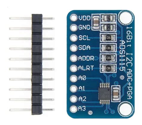 Modulo Adc 16 Bits I2c Ads1115 Arduino Rpi Pic Raspberry Pi Mercadolibre