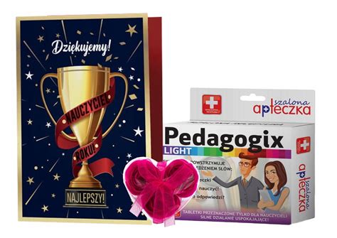 Śmieszny Prezent dla NAUCZYCIELKI na Koniec Roku 13825852815