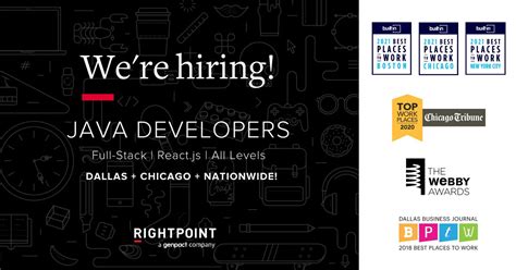 Jonathan Dominguez On Linkedin Rightpoint Is Hiring For Java
