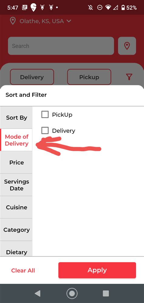 Push Button And Filter Button Location Suggestions User Experience