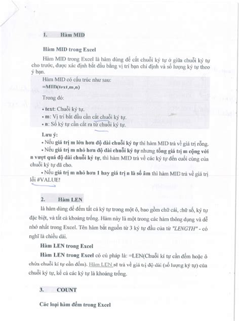 Phím Tắt Trong Word Và Hàm Trong Excel Pdf