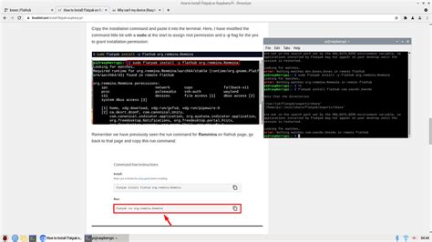 why can t my device raspberry pi os find apps in flathub flathub