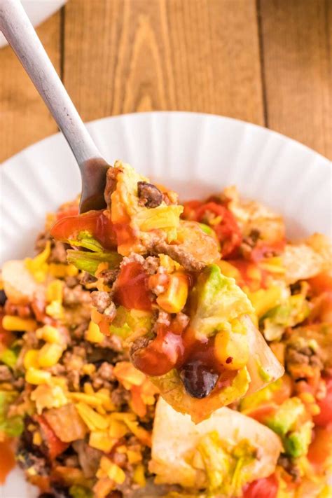 Taco Salad With Catalina Dressing This Is Not Diet Food