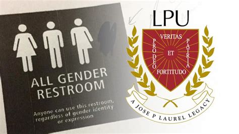 Gender Neutral Toilets To Be Built In Lpu Manila