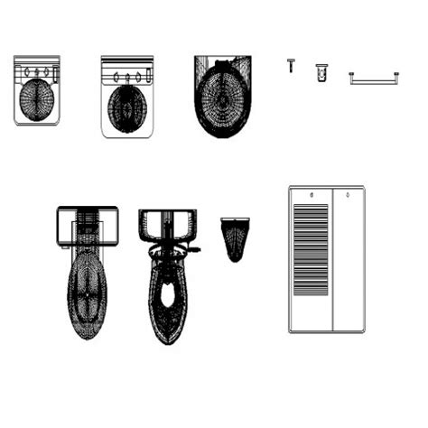 Sanitary Ware Drawing And Detail In Autocad Dwg Files