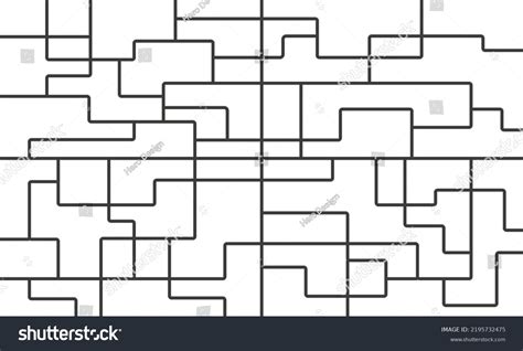 Complex Circuit Board System Connected Lines Stock Vector Royalty Free 2195732475 Shutterstock