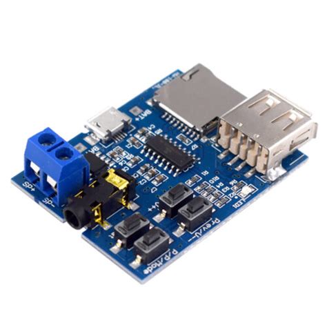 Buy TF Card U Disk MP Format Decoder Board Module Amplifier Decoding Audio Player At Cheap