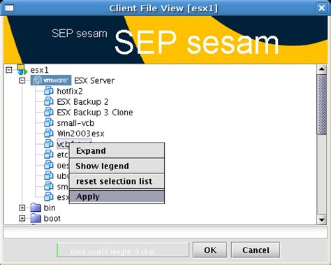 Archive Sep Sesam Backup Client For Vmware Esx Server Sepsesam