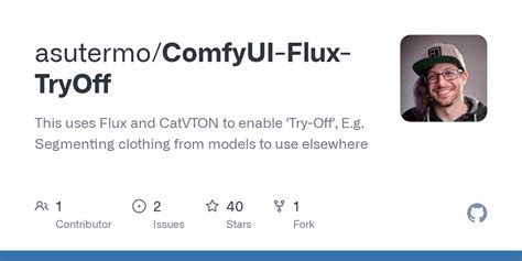 GitHub Asutermo ComfyUI Flux TryOff This Uses Flux And CatVTON To