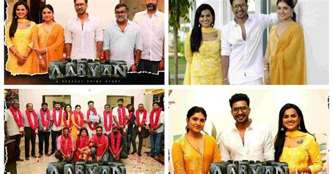 Aaryan Movie Launch செல்வராகவன் விஷ்னு விஷால் வாணி போஜன் Vishnu