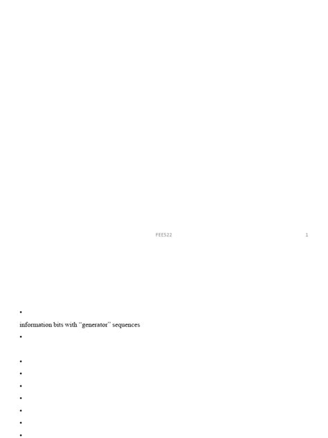 Convolutional Codes 2 Pdf Theoretical Computer Science Applied Mathematics