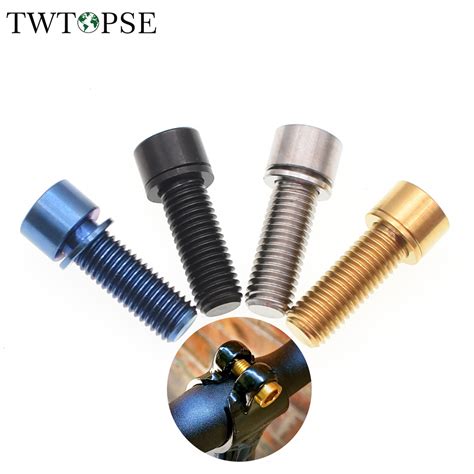 Twtopse Titanium Stem Clamp Bolt Srew For Brompton Folding Bike Stem