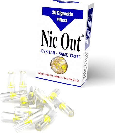 20 Total Nic Out Cigarette Filters Packs Less Tar And Nicotine 600