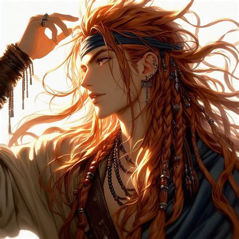 Pin By Midnight On • Anime • Red Hair Anime Guy Anime Red Hair